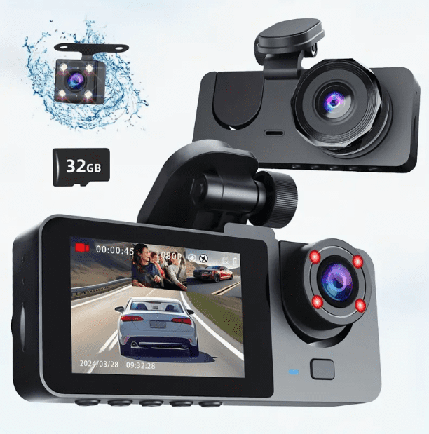 NEX-POW Dash Cam Front with Parking Mode and Night Vision - Walmart.com
