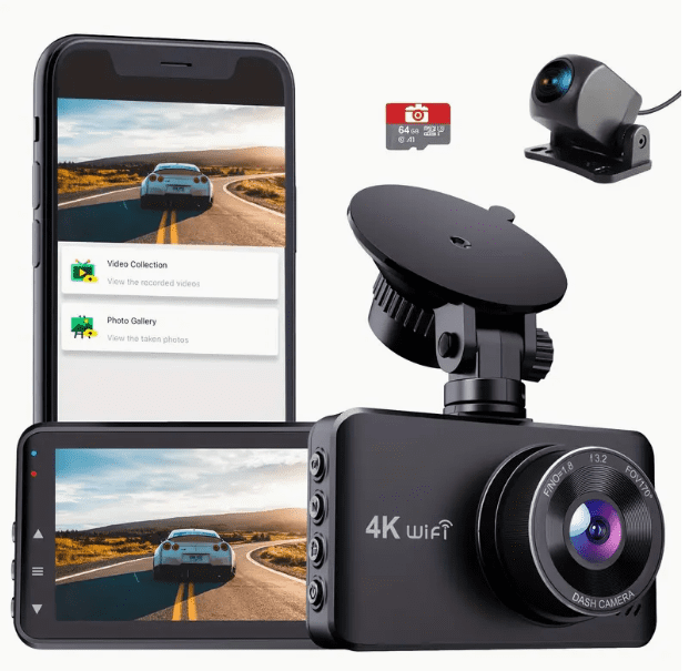 NEX-POW Dash Cam for Cars, Dash Camera with WDR and Night Vision ...