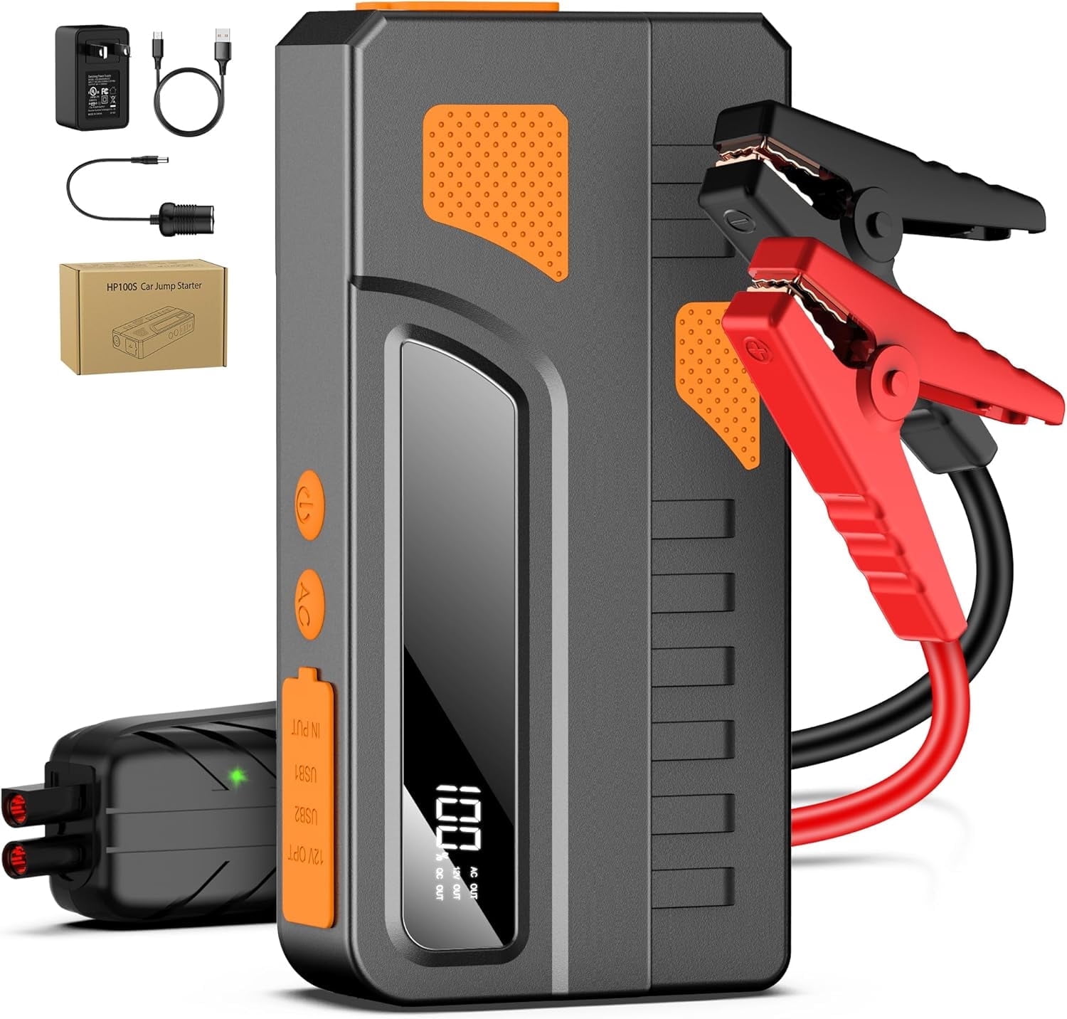 NEXPOW Jump Starter, 12V 4000A Jump Starter Battery Pack for All Gas or ...