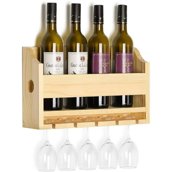Wall Mounted Wine Glass Rack