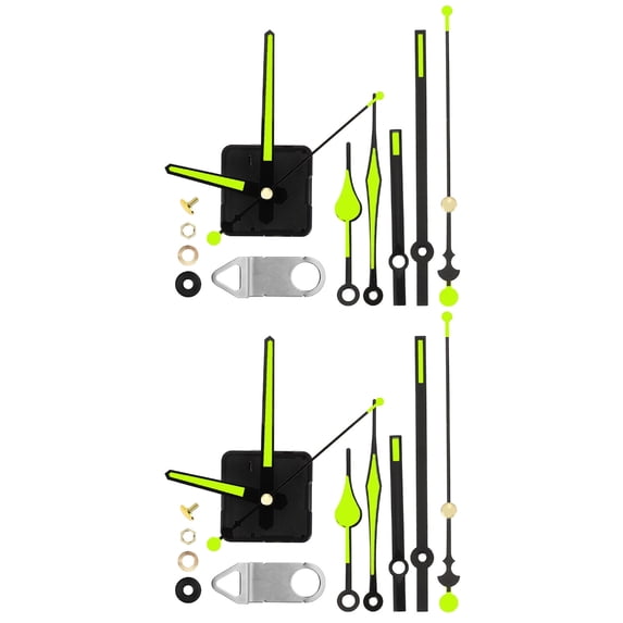NEXAVKPR 1/2Pcs High Torques Long Shafts Clock Movement Mechanism DIY ...