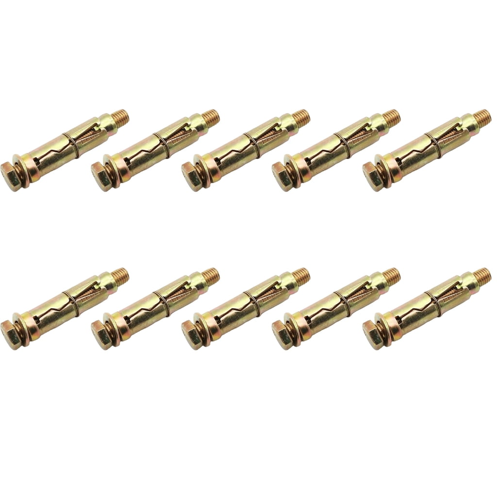 NEXAVKPR 10 Pack M6/8/10/12 Expansion Bolts High Strength Anchors for ...