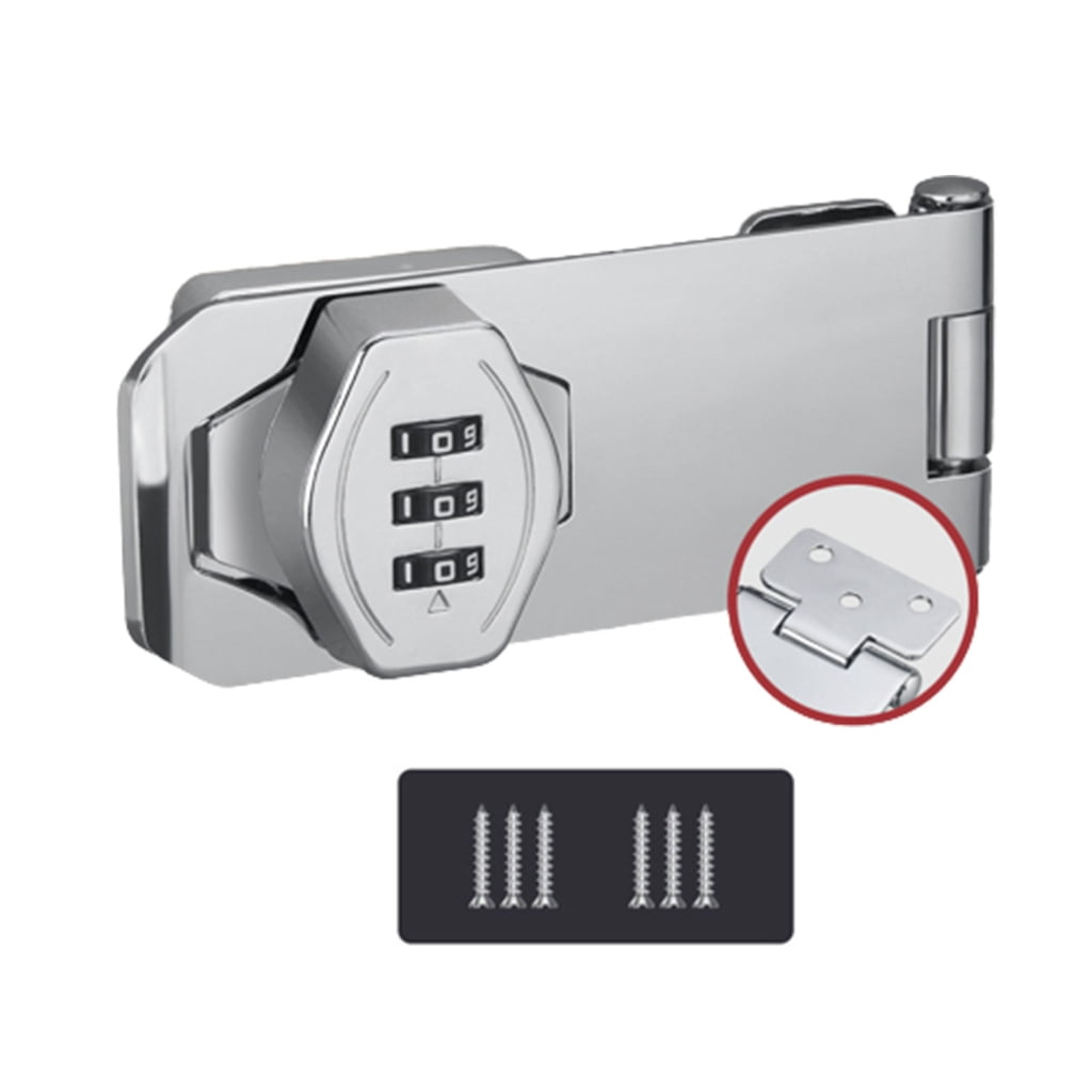 NEXAVKPR 3-Digit Combination Locks Mechanical Dial Cabinet Security Cam ...