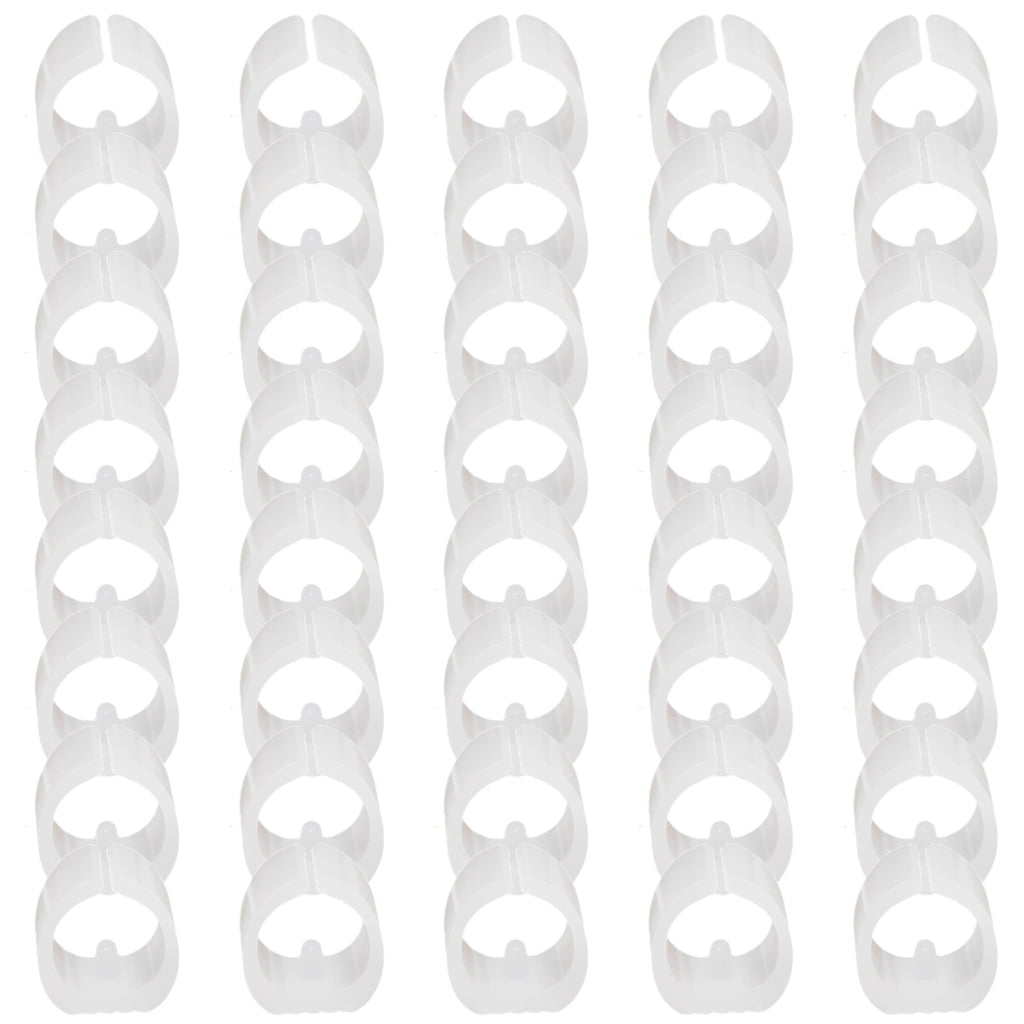 NEXAVKPR 40Pcs Plastic Chair Foot Floor Glides NonSlip Chair Leg Tip ...