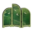 NEXAVKPR Chinese Styles Desktop Screen Table Decorations 3 Panel ...