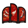 NEXAVKPR Chinese Styles Desktop Screen Table Decorations 3 Panel ...