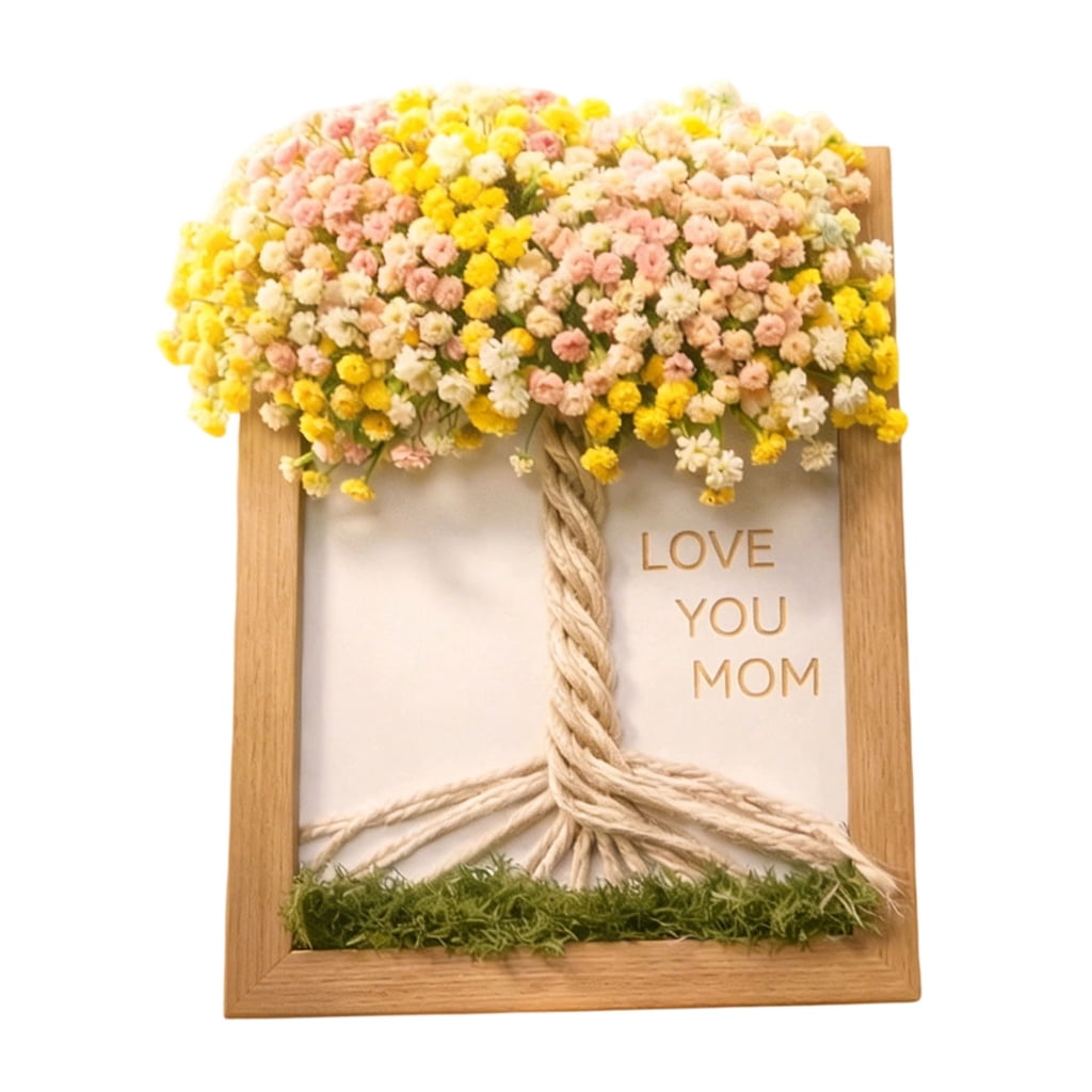 NEXAVKPR Creative DIY Flower Frame For Mom Birthday Christmas Party ...