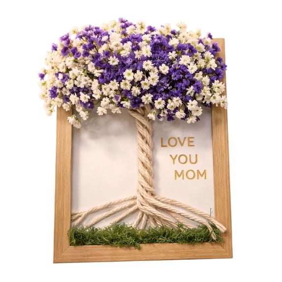 NEXAVKPR Creative DIY Flower Frame For Mom Birthday Christmas Party ...