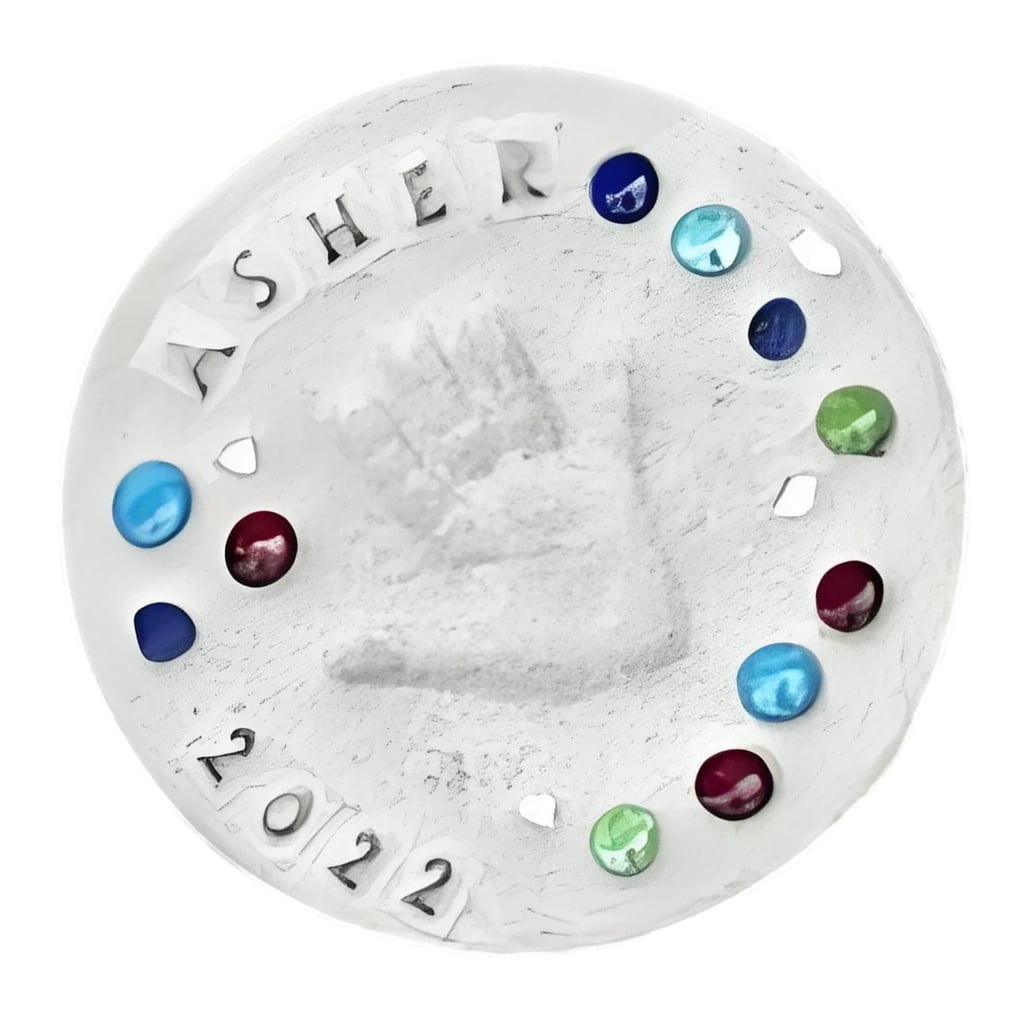 NEXAVKPR DIY Handprint Stepping Stone Kits DIY Garden Stepping Stone ...