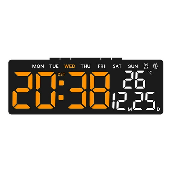 NEXAVKPR Easy To Use LED Digital Clock with Alarm Function and ...