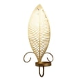 NEXAVKPR Elegant Deep gold sheet Design Metal Candle Stand For Home ...