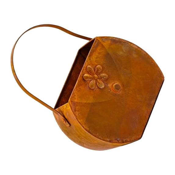 NEXAVKPR Iron Handbag Flower Pot Multifunctional Iron Practical Plant ...