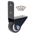 NEXAVKPR L Shaped Bracket Casters Wheel Quiet Rolling Replacement ...