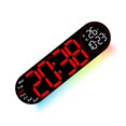 NEXAVKPR Large Screen LED Digital Clock With Double Alarms Adjustable ...