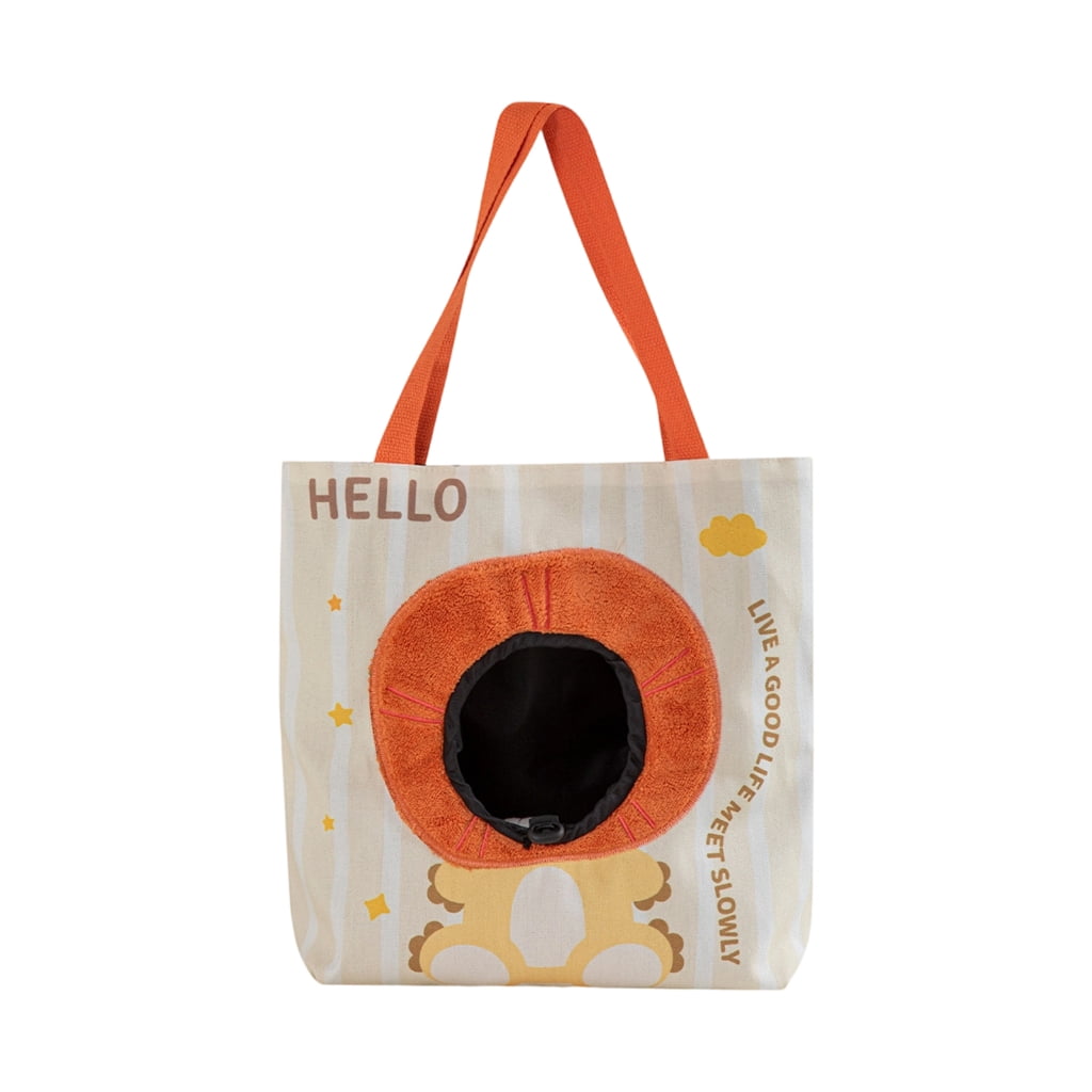 NEXAVKPR Light weight Breathable Fabric Cats Carriers Cartoon Pattern ...