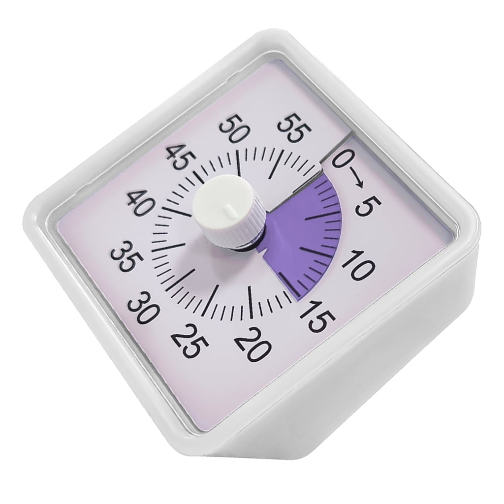 NEXAVKPR Portable ABS Materials Timer Quiet Countdowns 60 Minutes ...