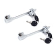 NEXAVKPR Steel Ratchet Lock with 4 Key Sliding Glass Door Lock Cabinet ...