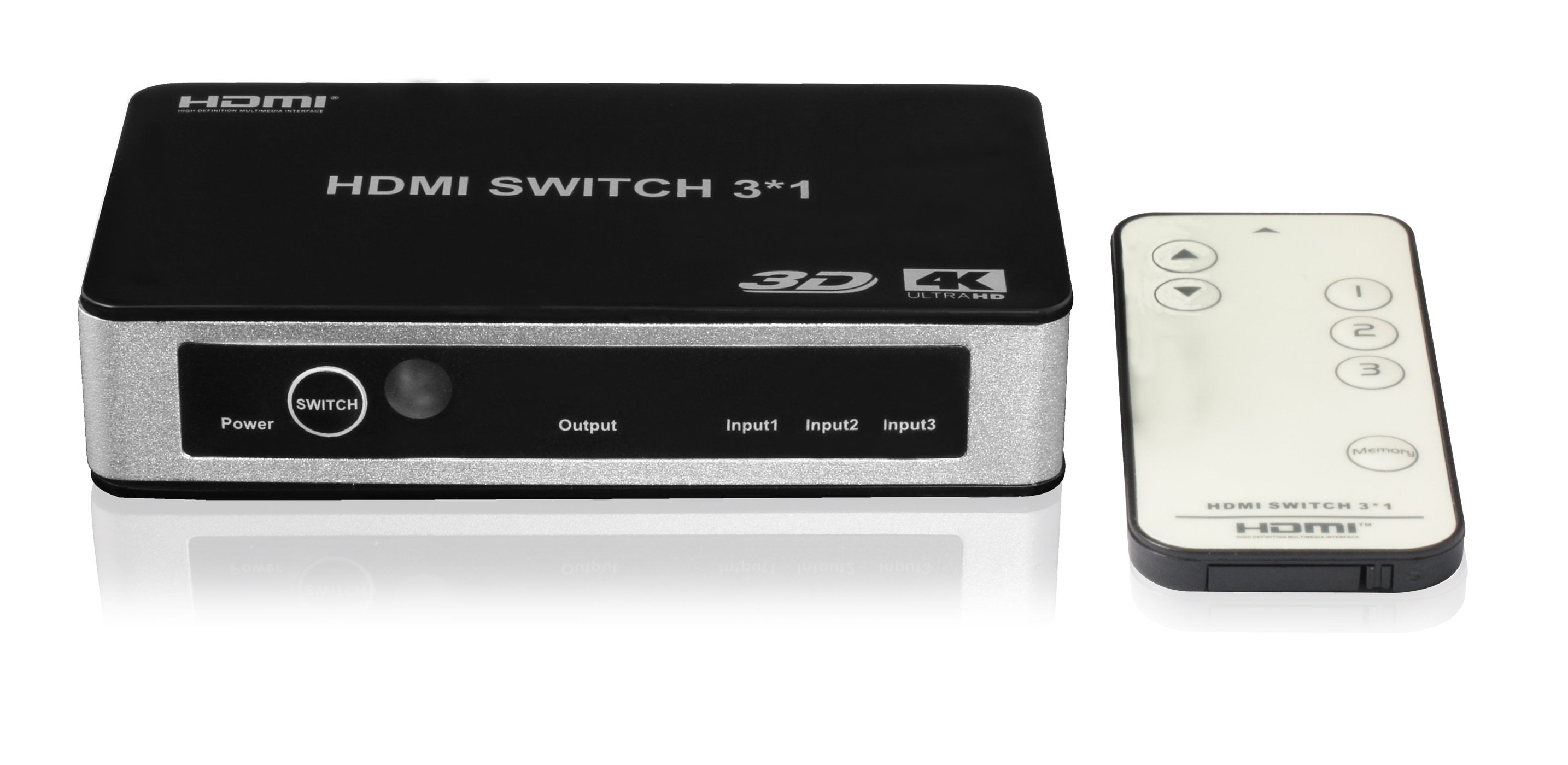 NEXILUX HIGH Speed Premium HDMI Switcher with Remote Control- 3 Input ...