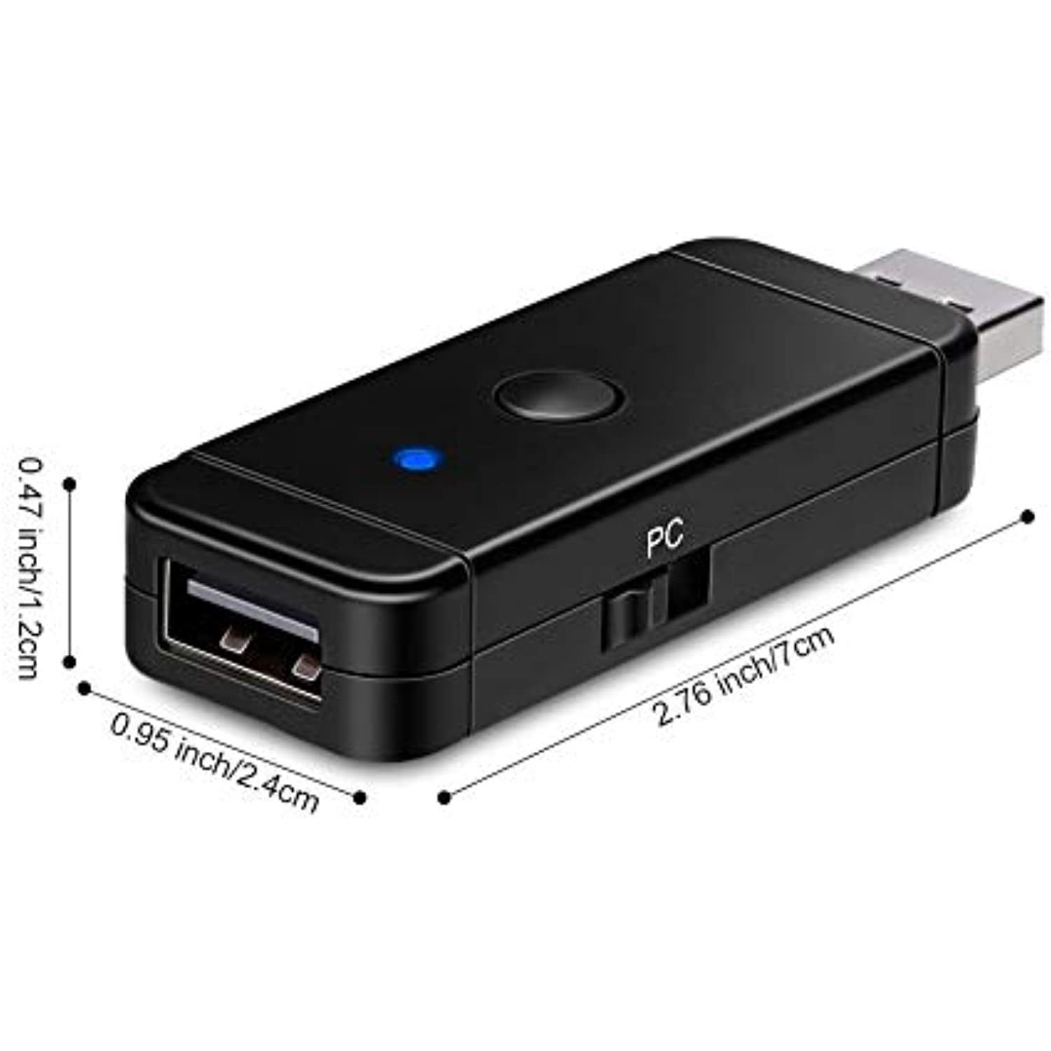 NEXILUX JYS USB Multi System Controller Adapter: PC, PS3 & Switch - Walmart.com