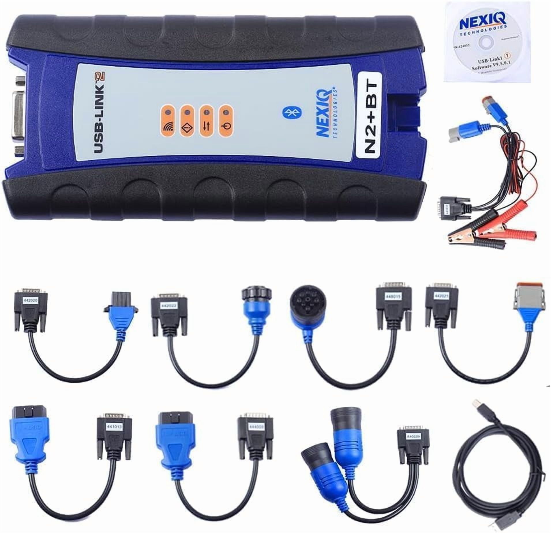 NEXIQ USB Link 2 Professional Heavy Duty Truck Diagnostic Scanner Tool ...
