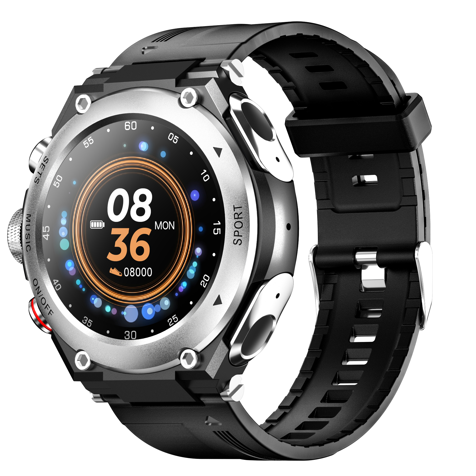 NEXOVA T92 Smart Watch Fitness Tracker Bluetooth Call TWS Dual ...