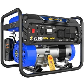 Pulsar Portable Gas-Powered Generator 1200W Black Gray with Recoil ...