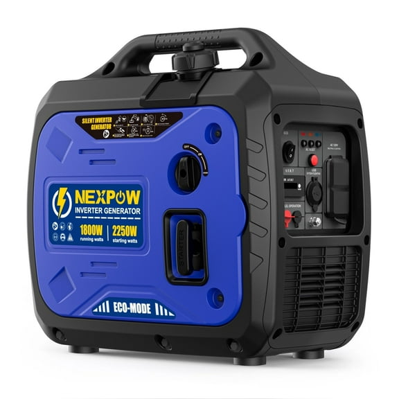 Portable Power Station Portable Inverter Generator,1200W ultra-quiet ...