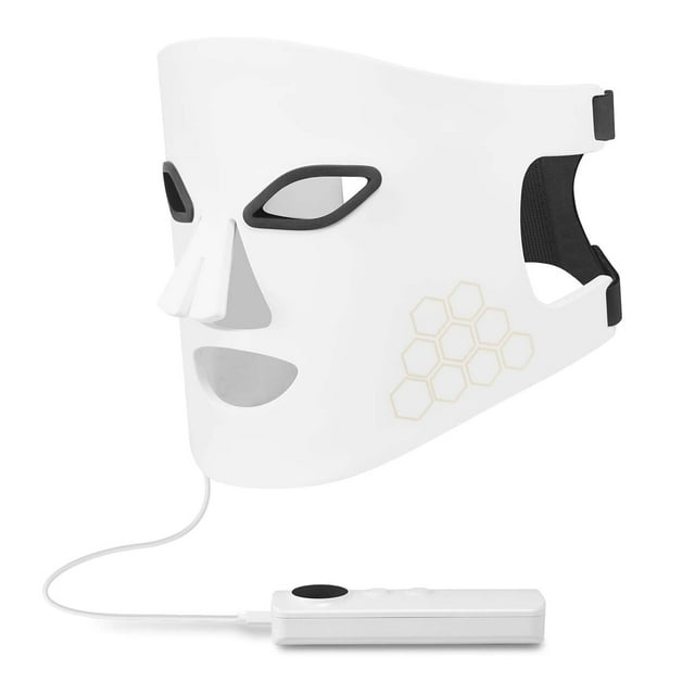 NEXPURE Led Face Mask Light Therapy At Home, Red Light Therapy Mask for ...