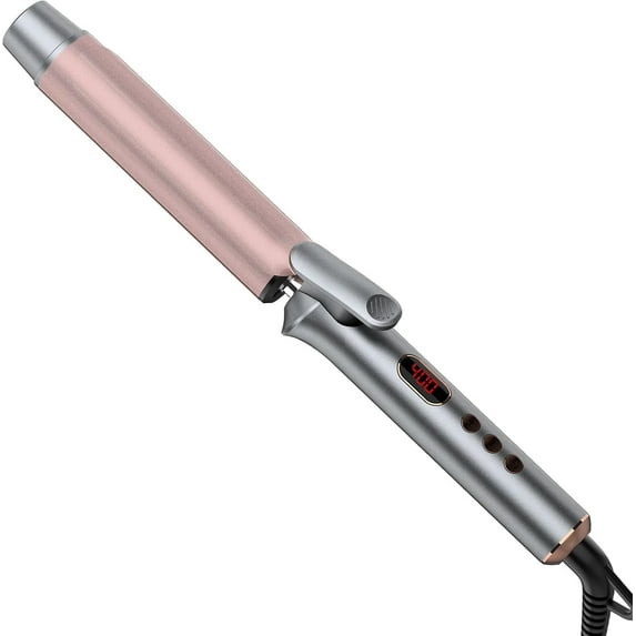 NEXPURE Rotating Curling Iron 1 Inch, Automatic Ceramic Curling Wand ...