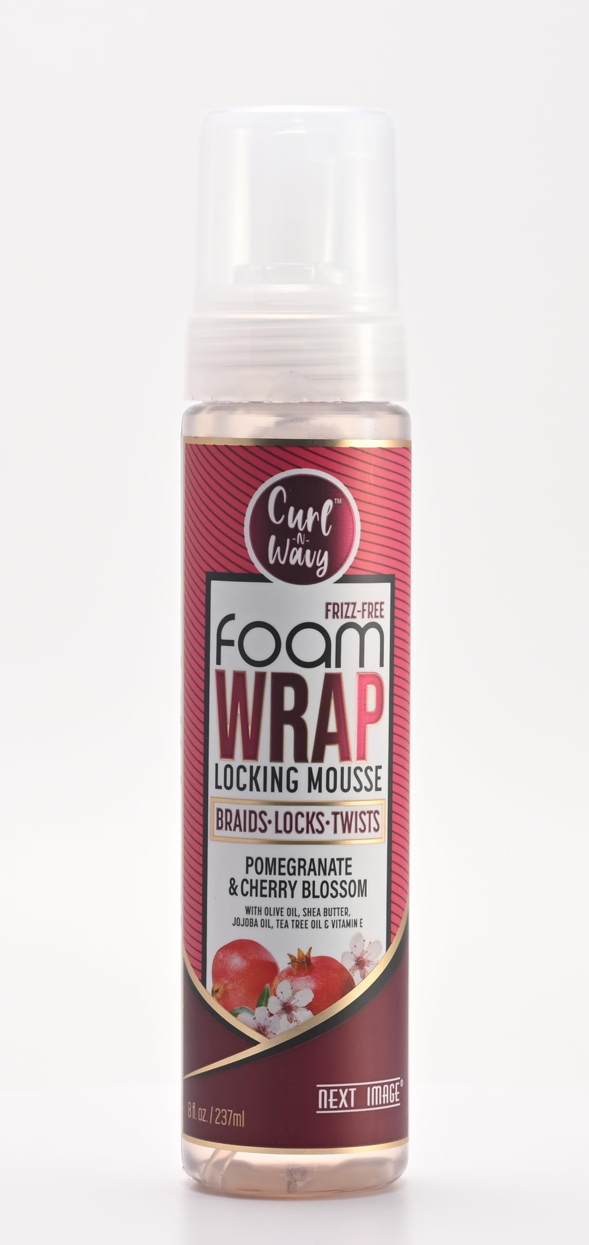 NEXT IMAGE - Foam Wrap Locking Mousse [Pome & Cherry Blossom] 8 oz ...