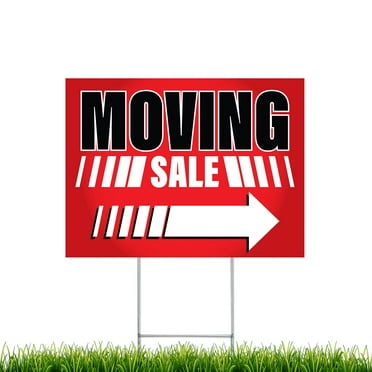 NEXT LEVEL SIGNS | Huge Sale Yard Signs | Double Sided 24 W x 18 H ...