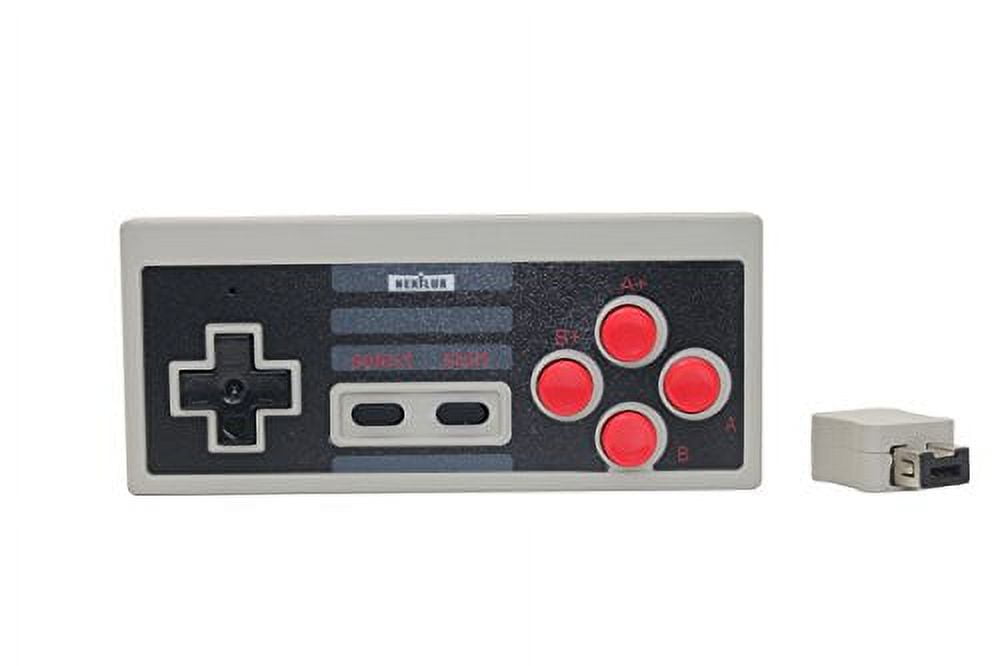 NEXiLUX NES Classic Edition Wireless controller with Turbo A B ...