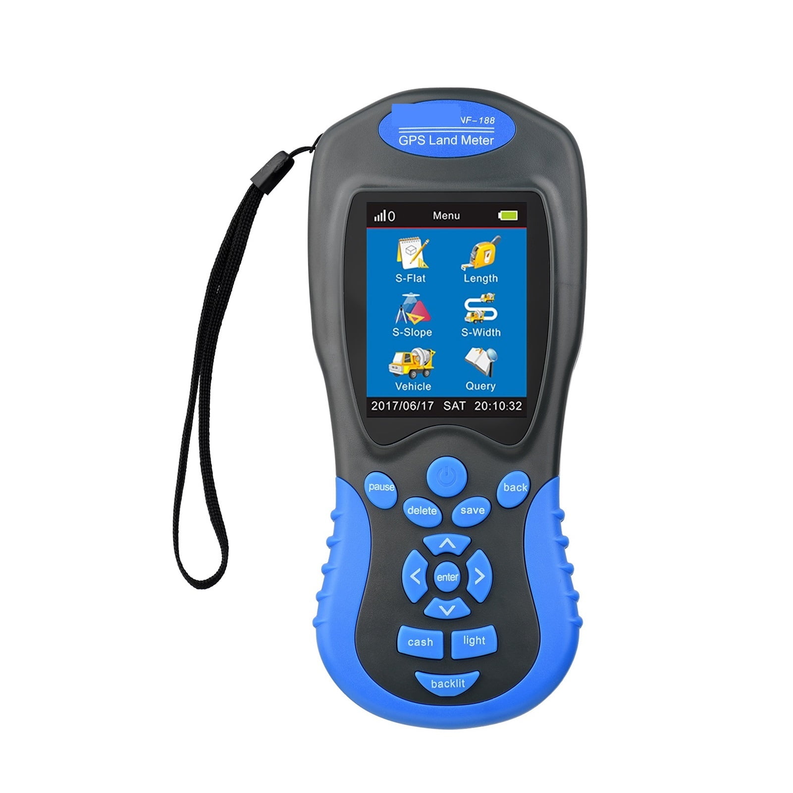 NF-188 GPS Land Meter Digital LCD Farmland Area Length Measuring Device ...