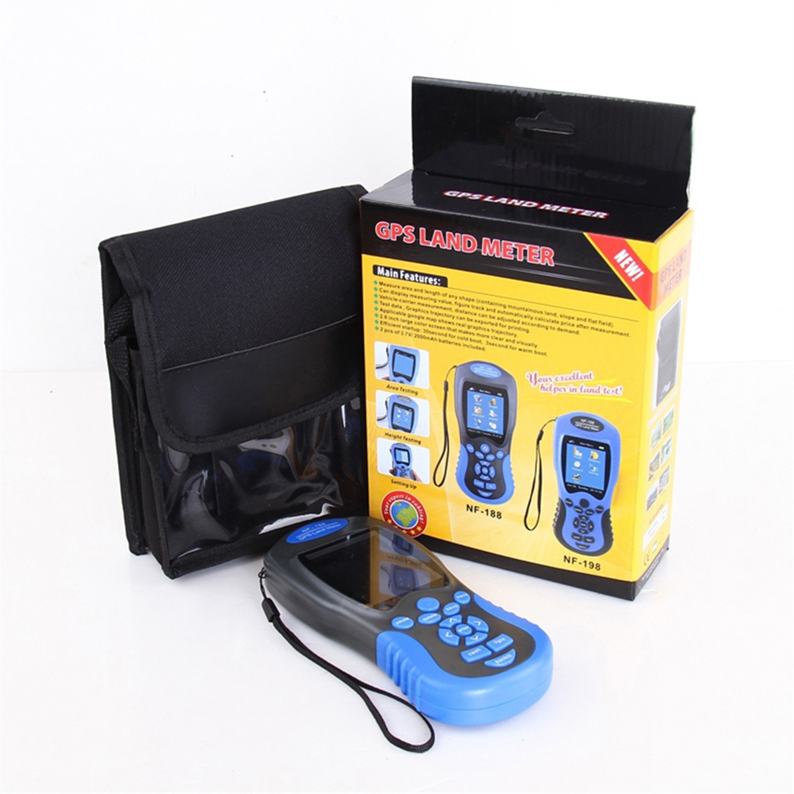 NF-188 GPS Land area meter measure device with USB Navigation Track ...