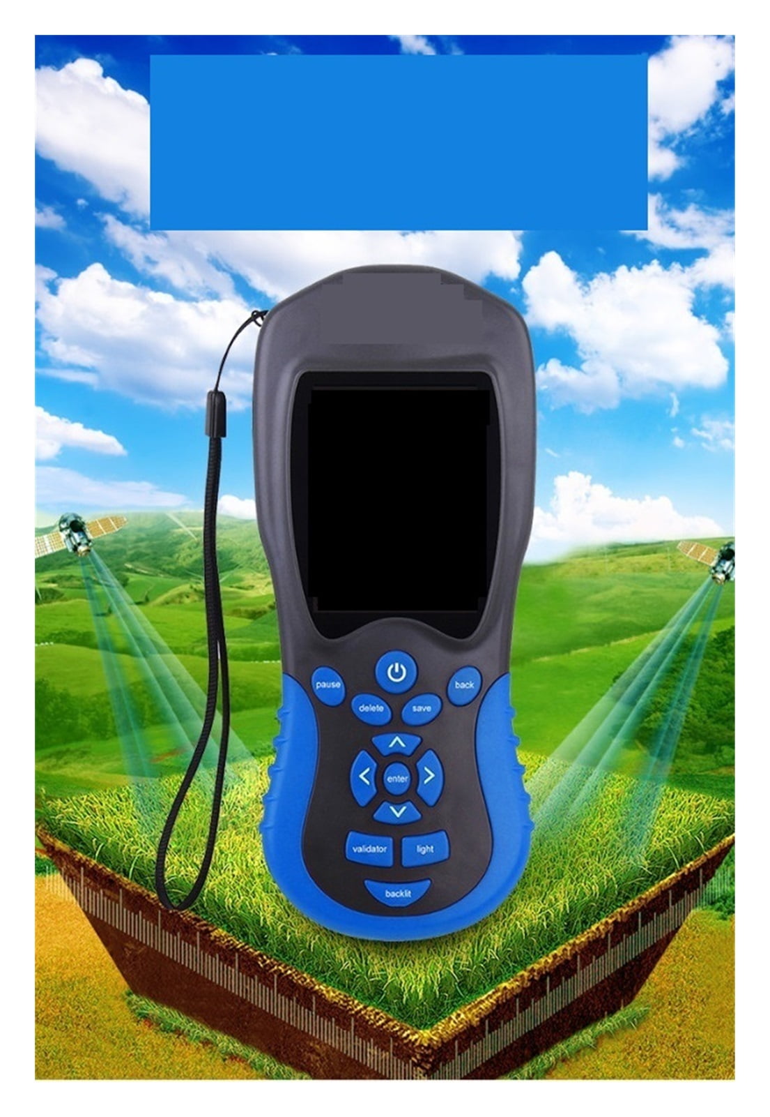 NF-188 GPS land meter area measure device survey For Farm Land Mapping ...