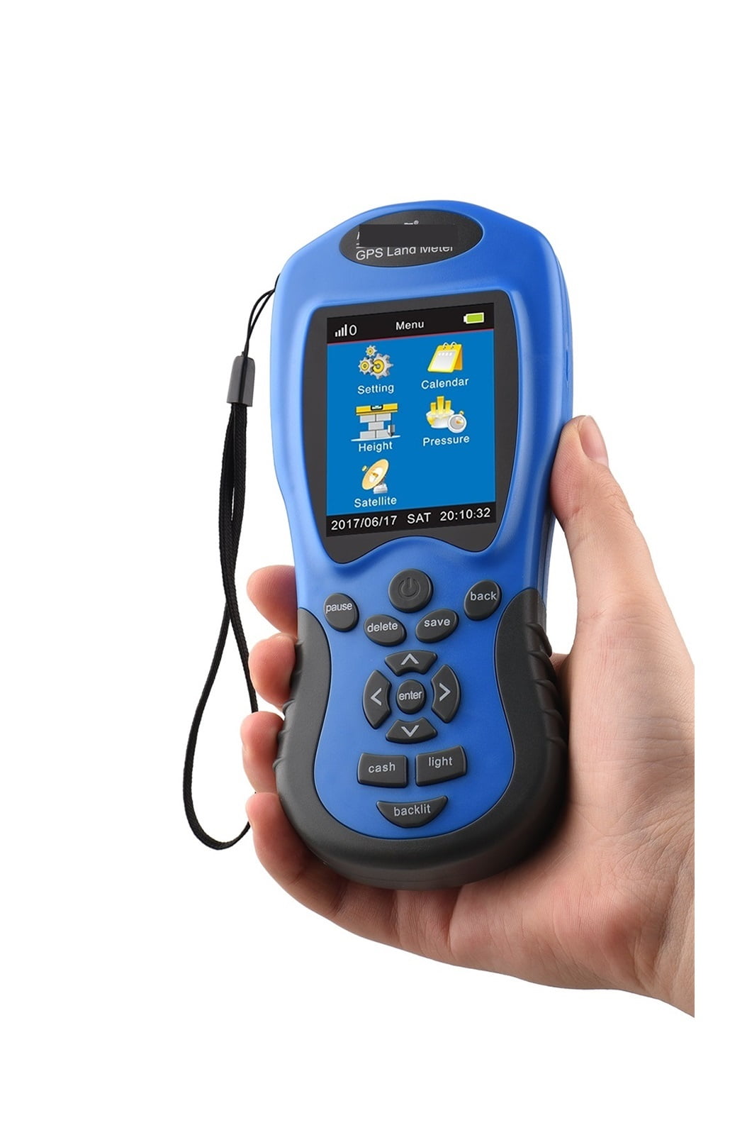 NF-198/NF-188 GPS Land Meter Handheld Digital LCD Farmland Area Length ...