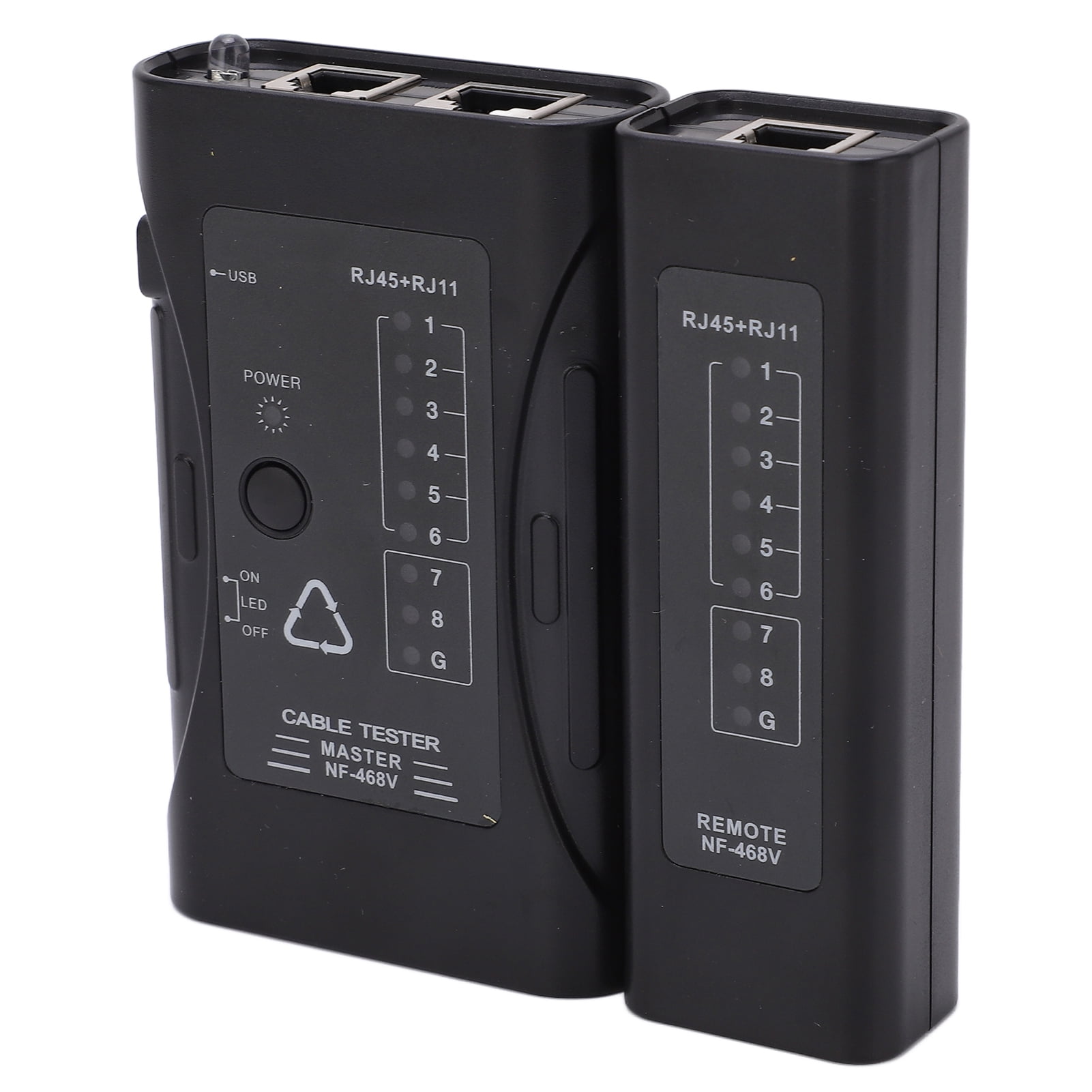 NF-468V Network Tester Portable Internet Telephone Cable Tester for ...