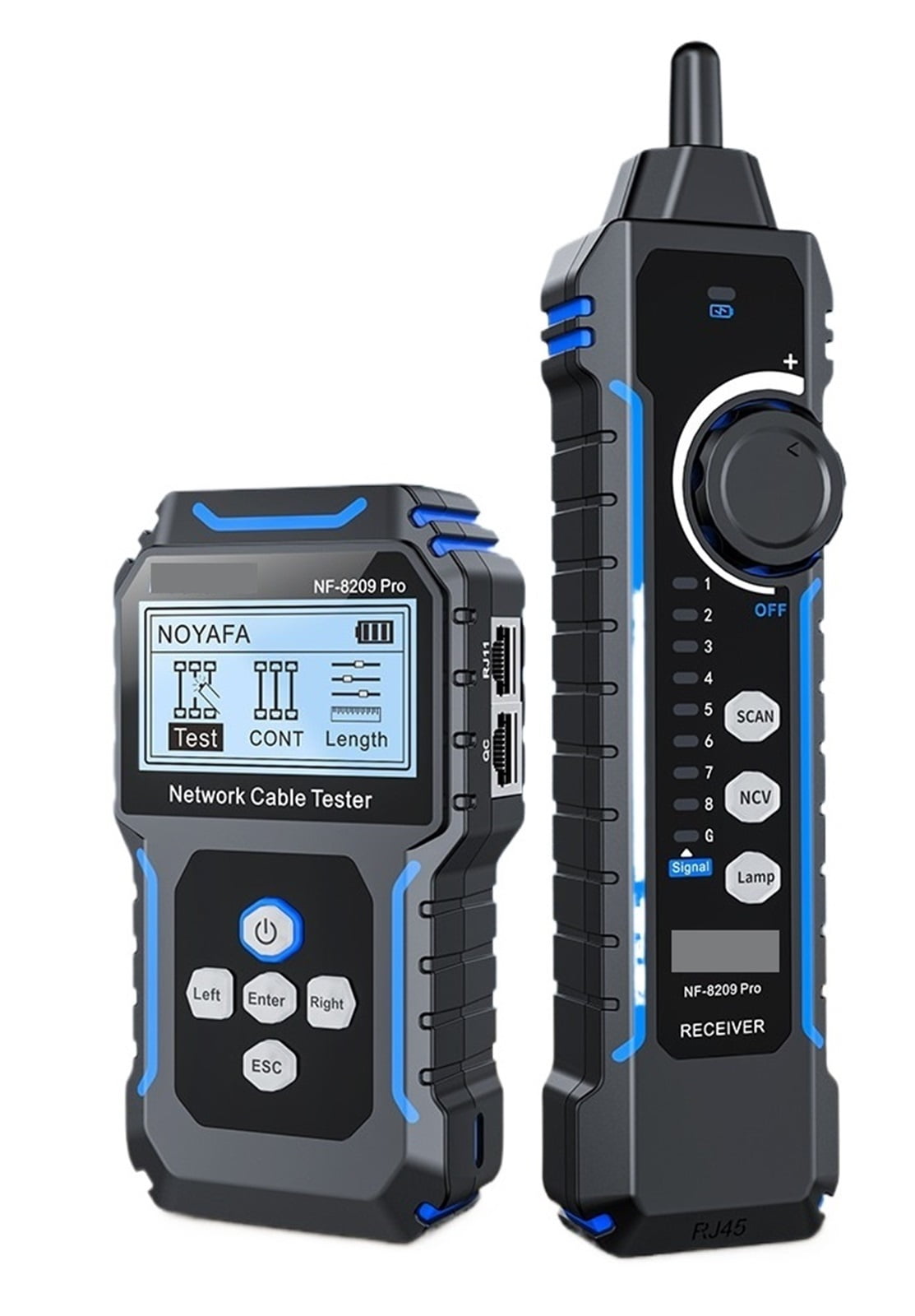 NF-8209 Pro Network Cable Tester With POE NCV, Multi-function Wire ...