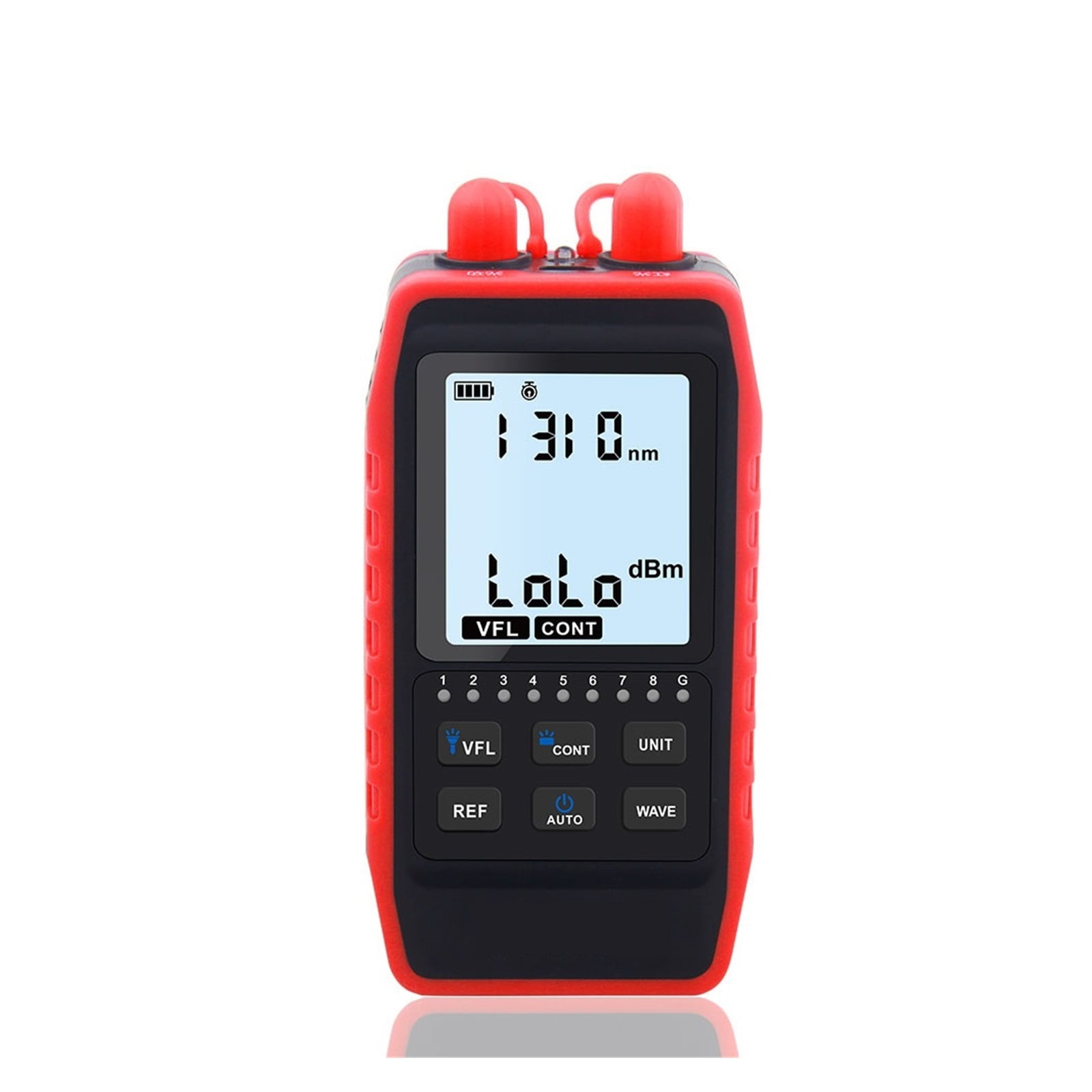 NF-908L Fiber Optical Power Meter VFL REF FC SC ST -60~+8dbm Visual ...