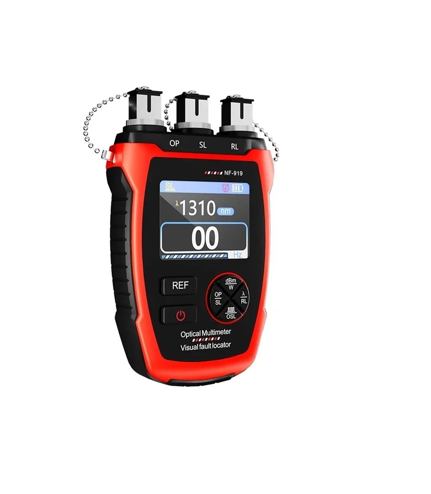 NF-919 3 In1 Fiber Optical Meter Visual Fault Locator REF/OPM Power ...