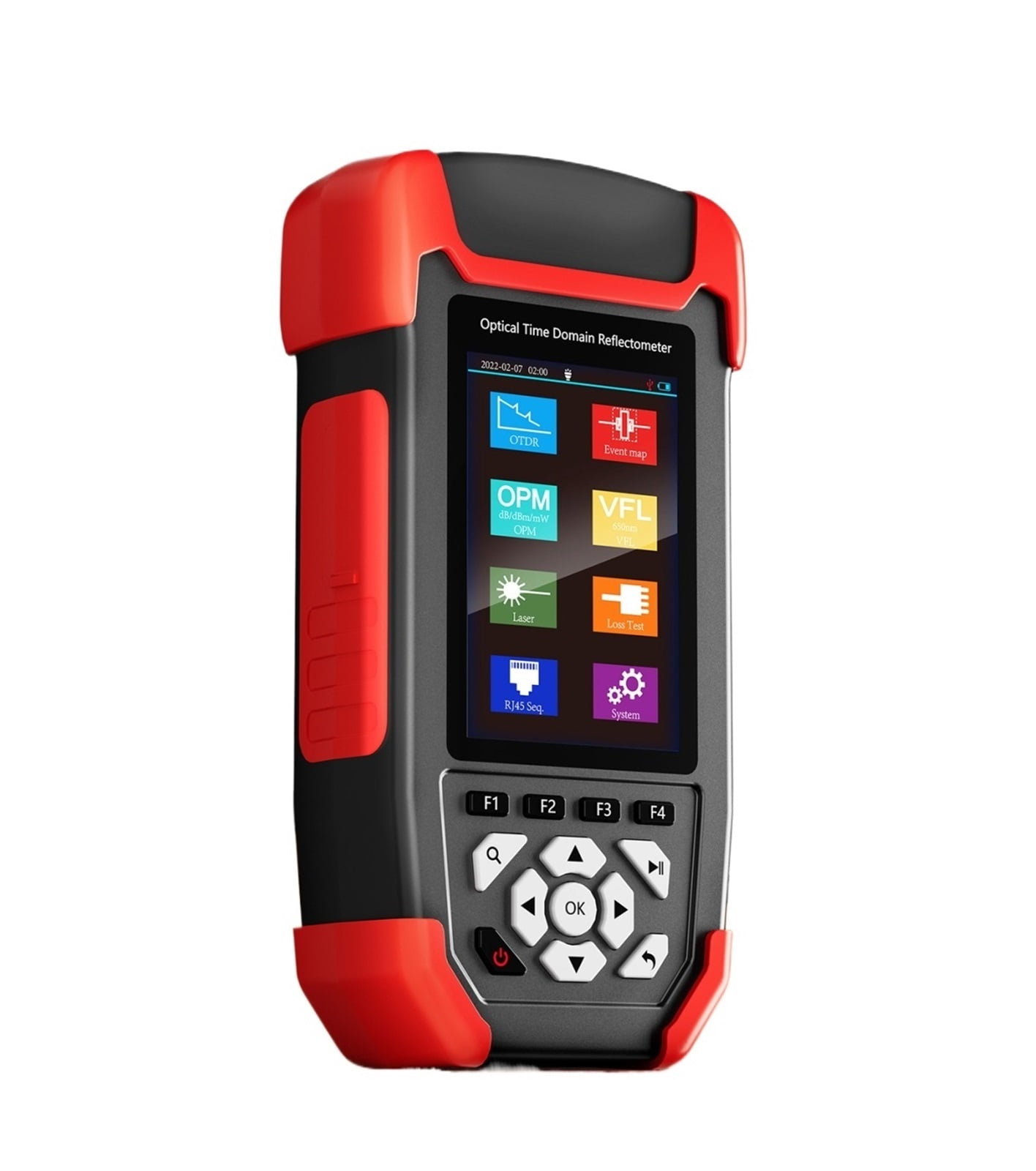 NF-981Optic Fiber Tester OTDR Optical Power Meter Fault Detector With ...