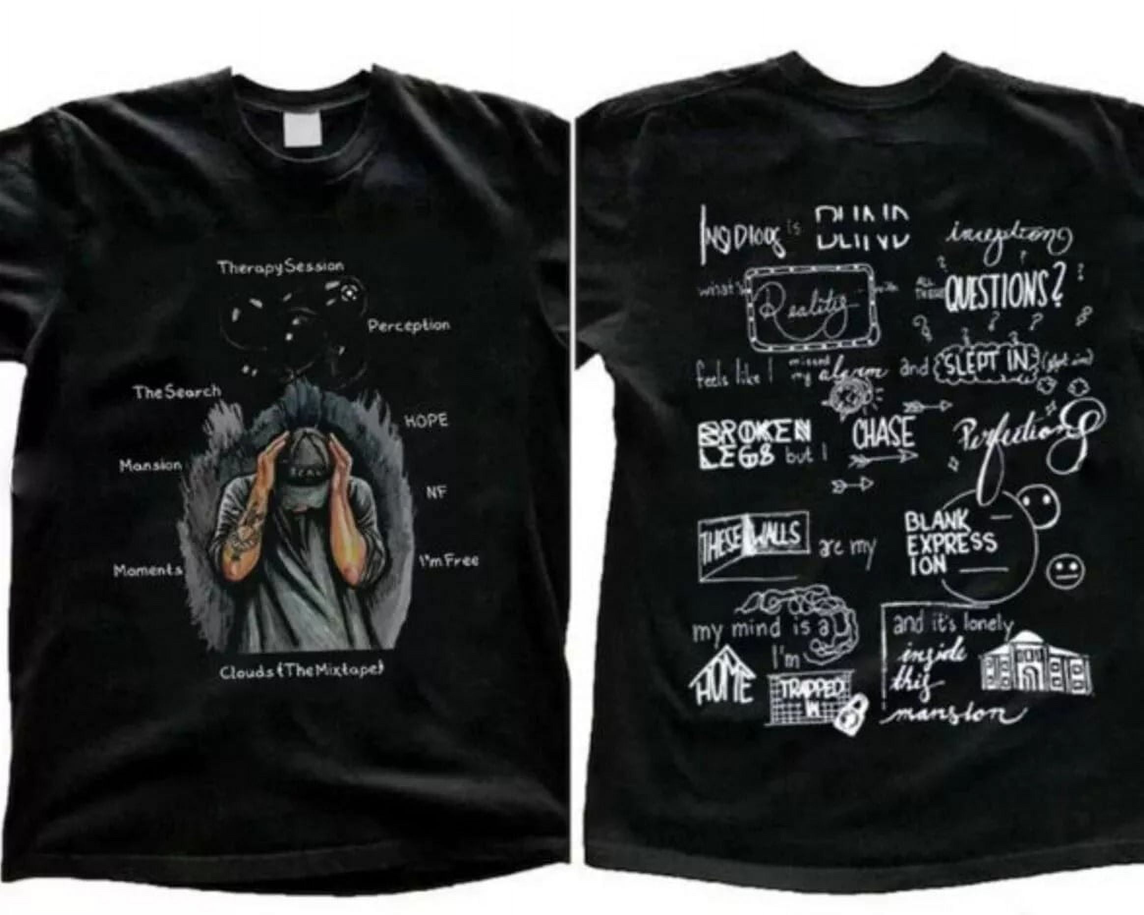 NF Hope Shirt,Vintage NF Hope Tracklist Shirt,Hope Album Tour Merch ...