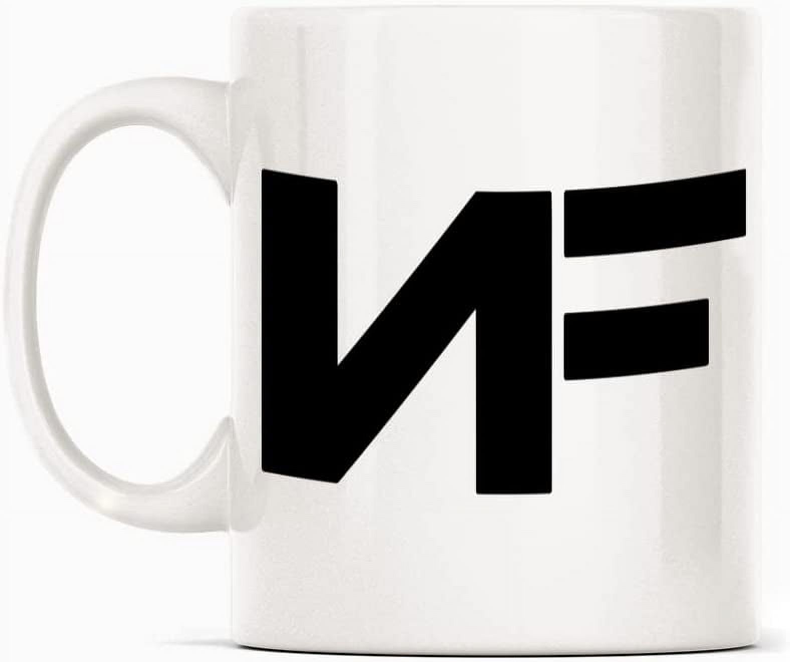 NF Rap Music Legend Initials Mug Gift, White Funny Sarcasm Coffee Cup ...