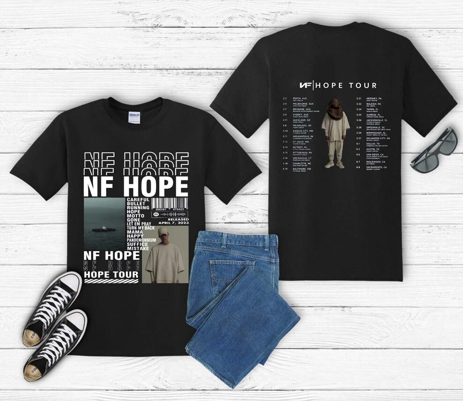 NF Rapper Hope Tour 2024 T-Shirt, Coffee MugChirtsmas Tshirt, Funny ...