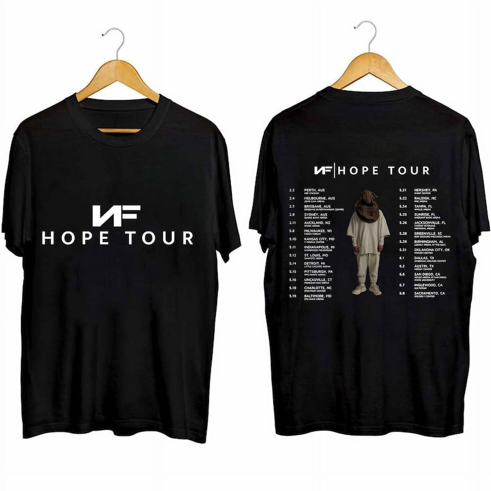 NF Rapper Hope Tour 2024 T-Shirt , NF Fan Gifts Shirt , NF Hope Concert ...