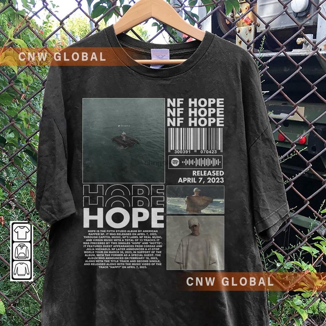 NF Rapper ShirtHope Album 90s Y2K Merch Vintage Rapper Hiphop ...
