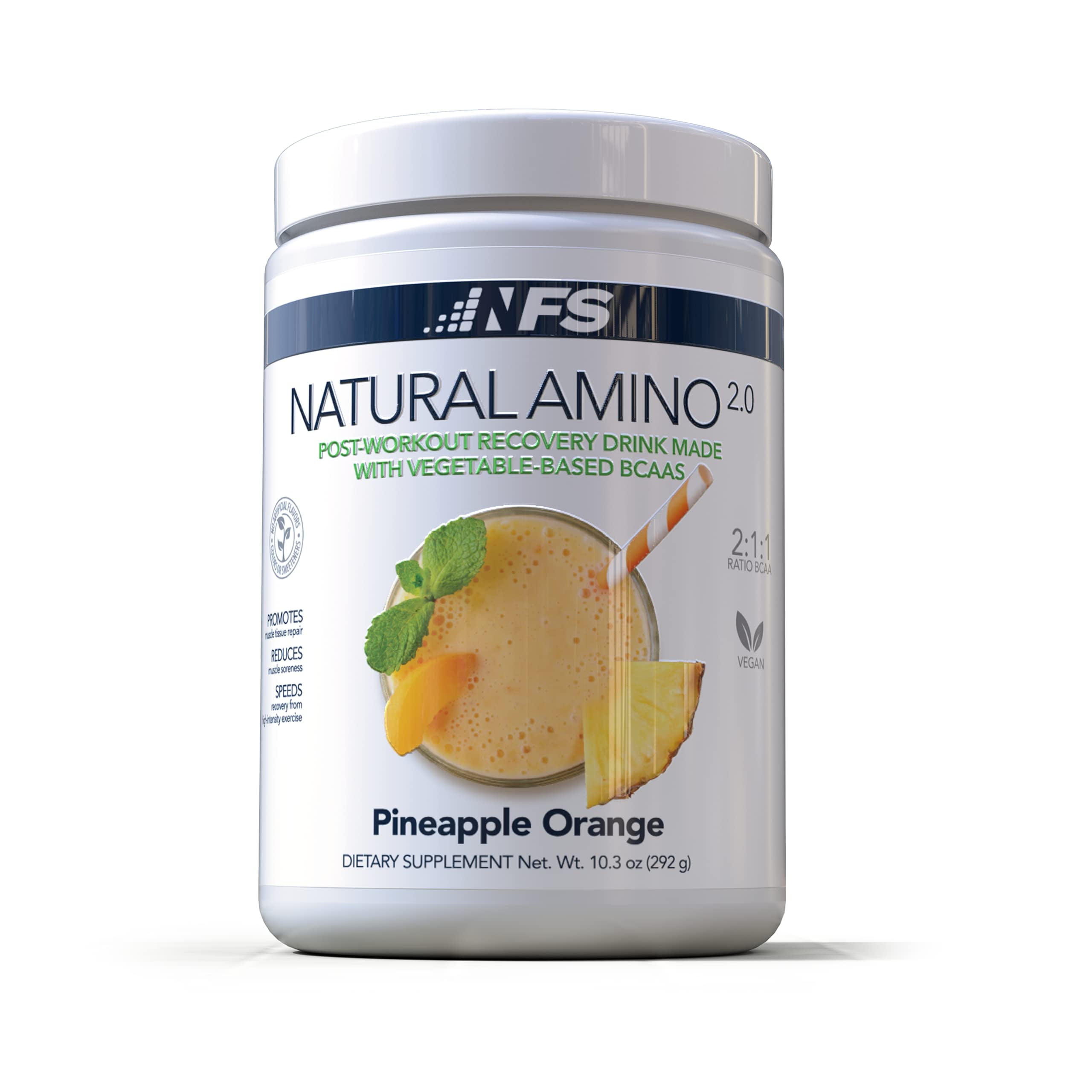 NF Sports Natural Amino 2.0 – BCAA Powder for Hydration, Muscle Recovery & Endurance – Orange ...