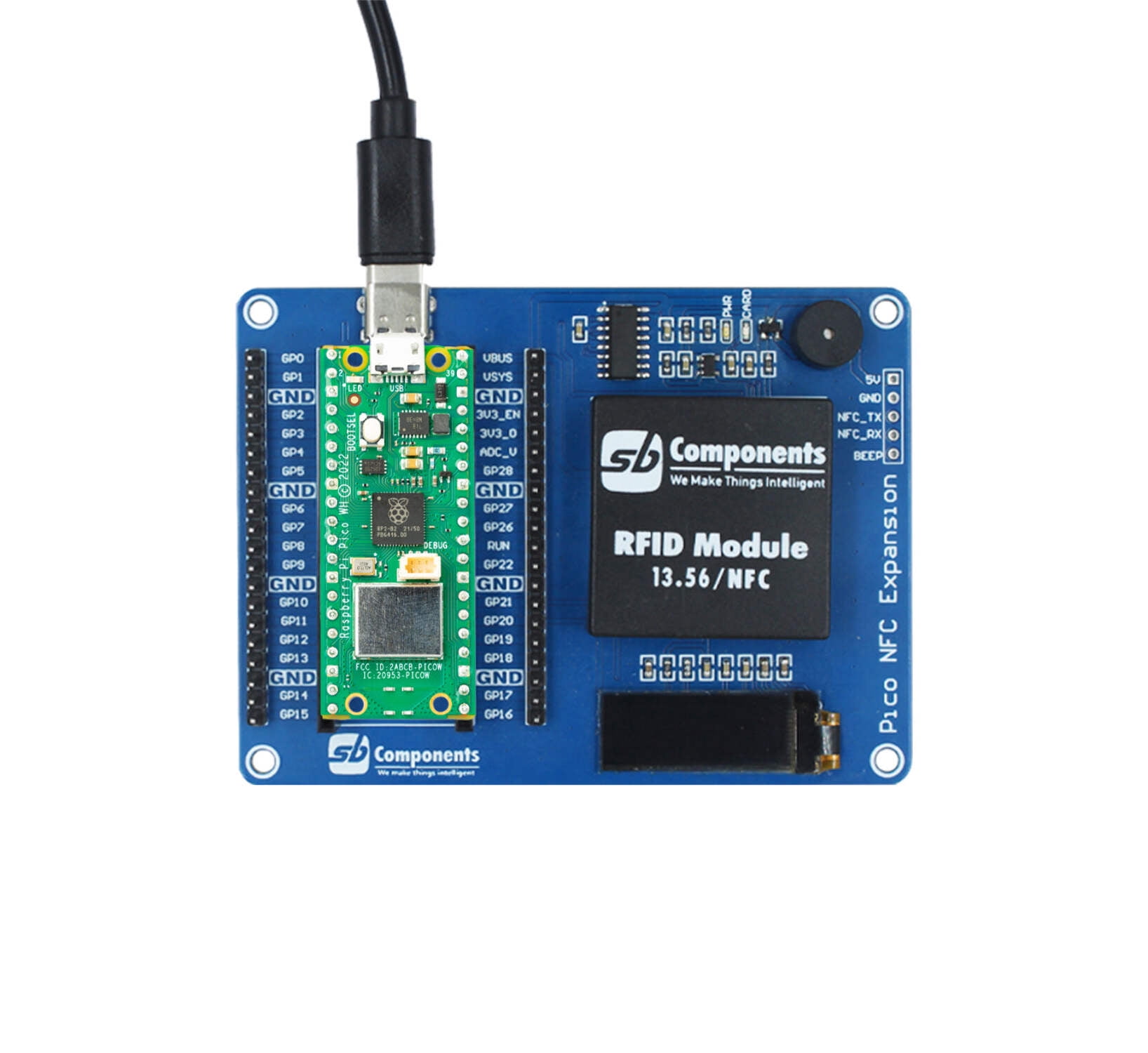 NFC Expansion for Raspberry Pi Pico - Walmart.com
