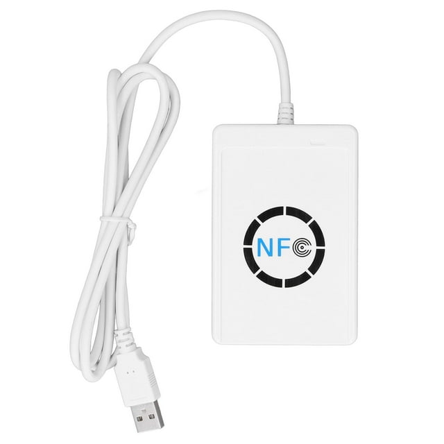 NFC Reader Writer, Anti-Collision IC Card Reader with Built-In Antenna ...