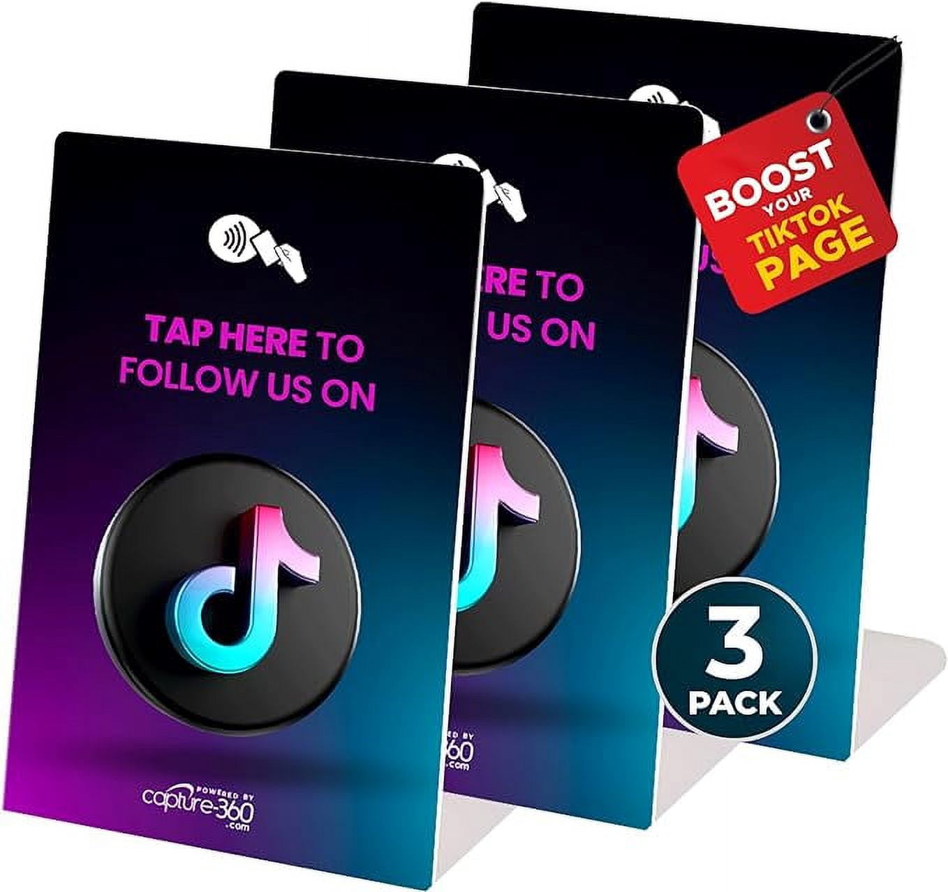 NFC Social Media Growth Pack: Multi-Platform Networking Card & Display ...